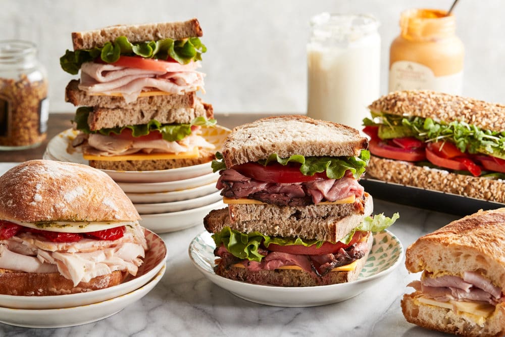 Order Food Online In Portland - Make Your Own Sandwich