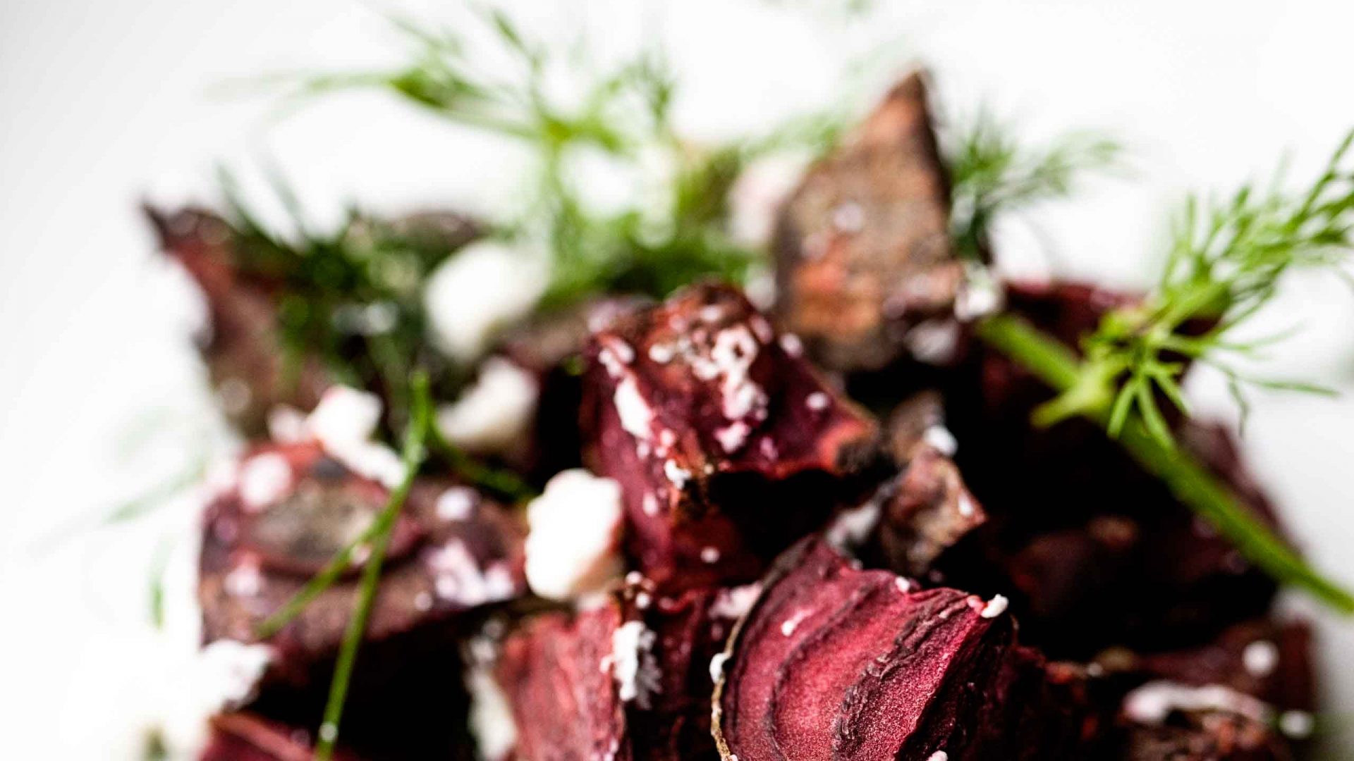 Roasted Beet Salad with Chèvre & Fennel - Recipes