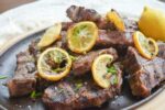 Lemony Lamb Loin Chops
