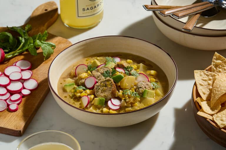 Hatch Chile Chicken and Corn Stew