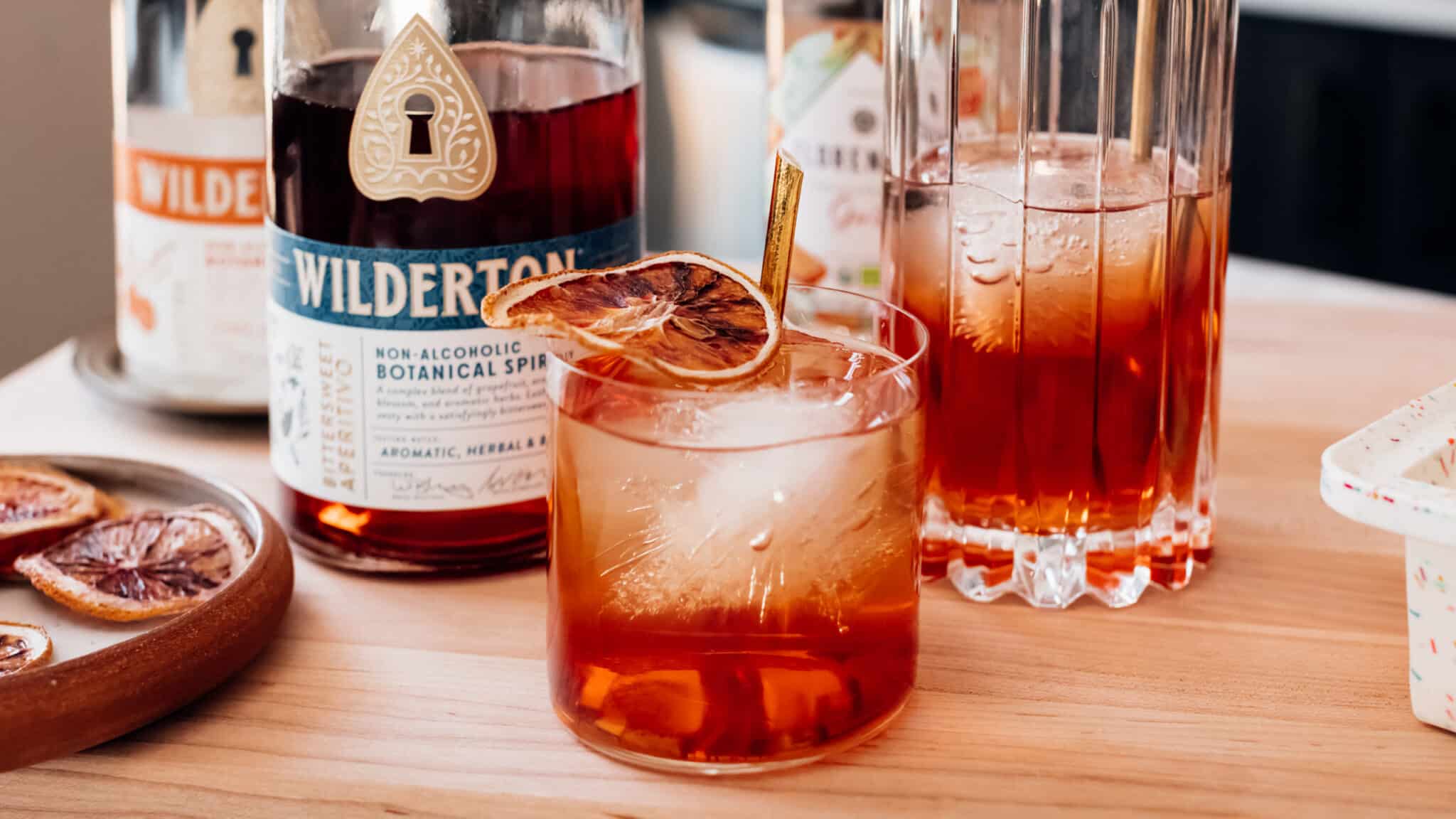 Bittersweet Rose Negroni - Non-Alcoholic Recipes